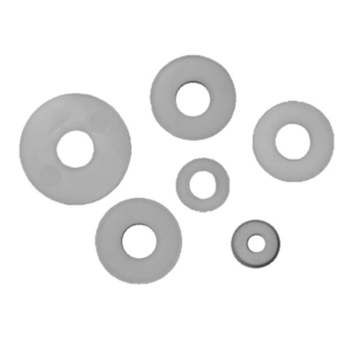 M5 x 11mm Nylon 1mm Flat Washer